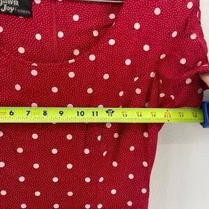 dawn joy fashions | Dresses | Vintage Polka Dot Midi Spring Wedding ...